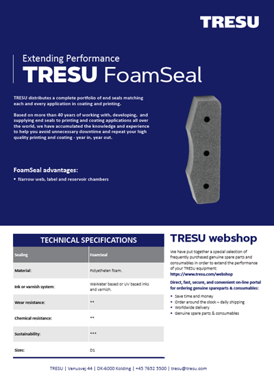 TRESU FoamSeal